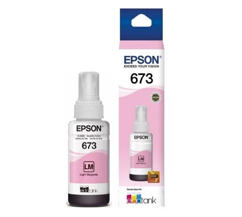 EPSON INK TINTA 673 LIGHT MAGENTA ORIGINAL | Lazada Indonesia