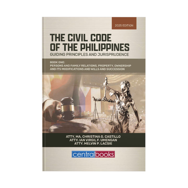 The Civil Code of the Philippines (2025) [Softcover] by Atty. Ma ...