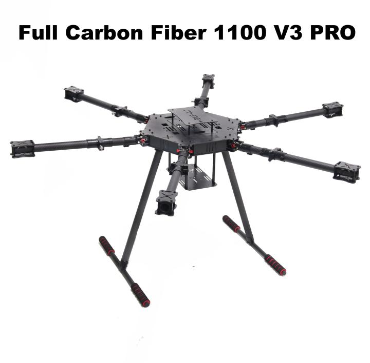 Pixhawk PX4 LX1100 V3 PRO all Carbon Fiber 1100mm Six Rotor Frame ...