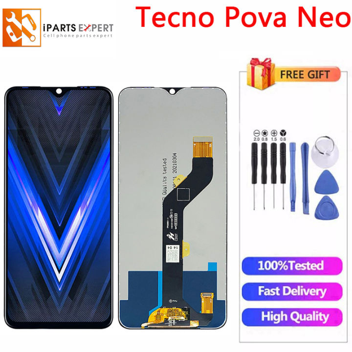 IPARTSEXPERT Original LCD For Tecno Pova Neo LE6 LE6h LCD Display Touch ...