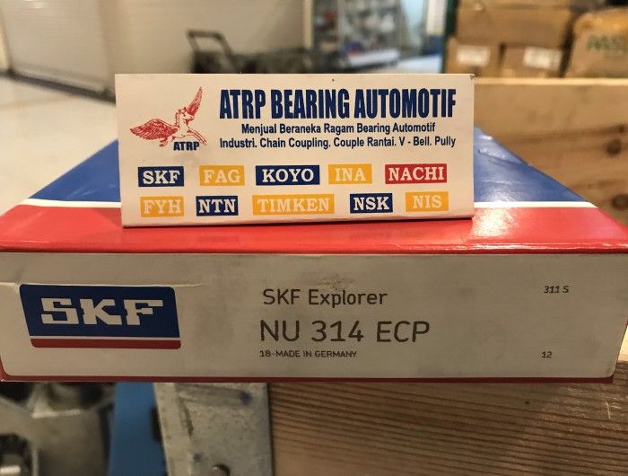 CYLINDRICAL ROLLER BEARING NU 314 ECP SKF | Lazada Indonesia