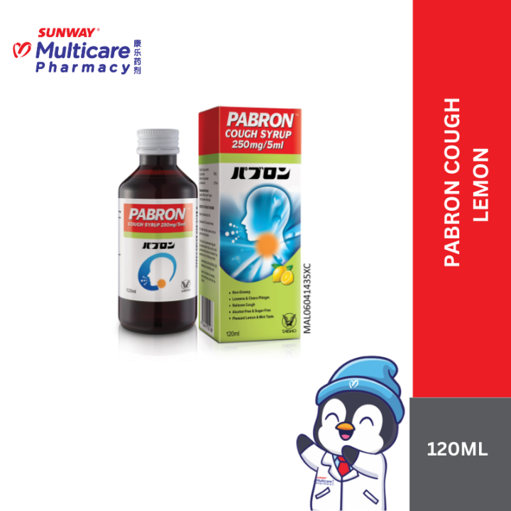 PABRON COUGH LEMON 120ML | Lazada