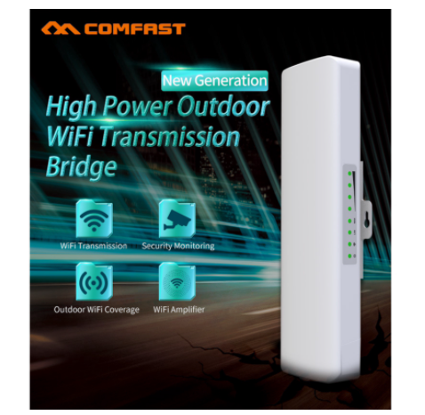 COMFAST CF-E314N/CF-E312A V2 120° Directional Outdoor Access Point For Piso Wifi High power Wifi ...