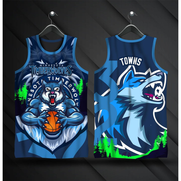Karl-Anthony Towns Minnesota Timberwolves Emphire Edition Jersey FULL ...