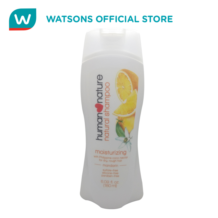 Human Nature Natural Moisturizing Shampoo Mandarin 180ml | Lazada PH