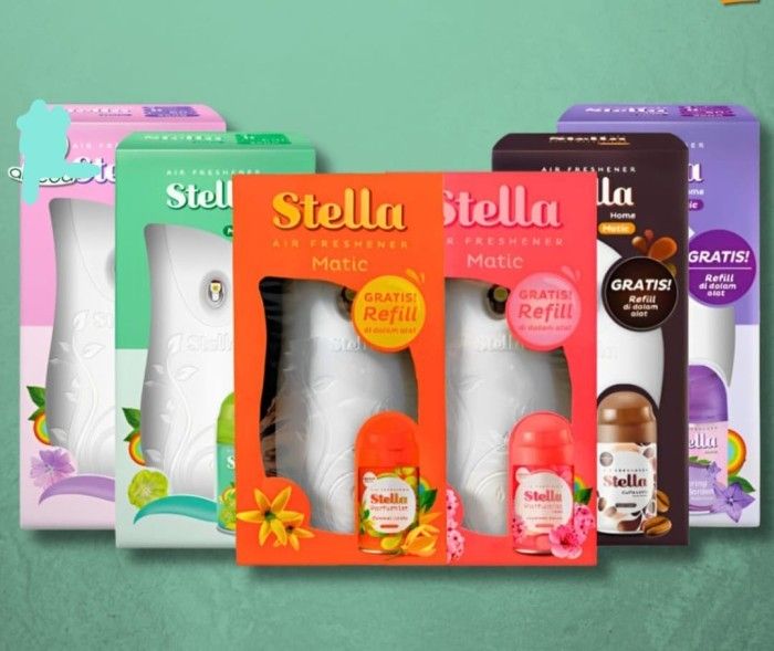 Stella Air Freshener Home Matic Box Set Putih Pengharum ruangan free ...