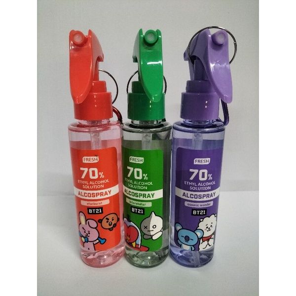Fresh BT21 Ethyl Alcohol Alcospray 100 ml | Lazada PH