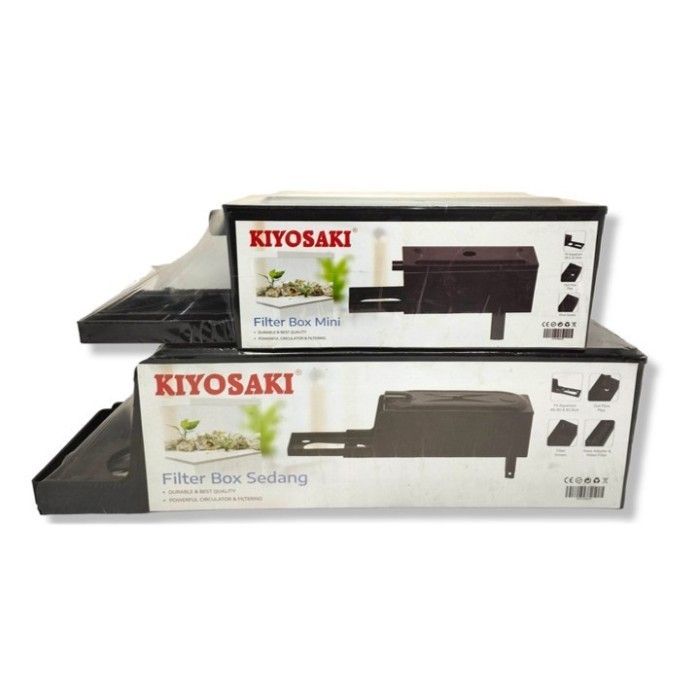 Box filter Aquarium KIYOSAKI Kecil Medium Besar Jumbo Top Filter ...