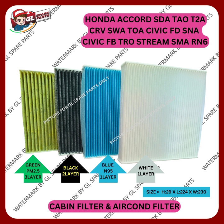 HONDA CIVIC FD 1.8 2.0 SNA FB TRO ACCORD SDA TAO T2A T2M CRV SWA TOA ...