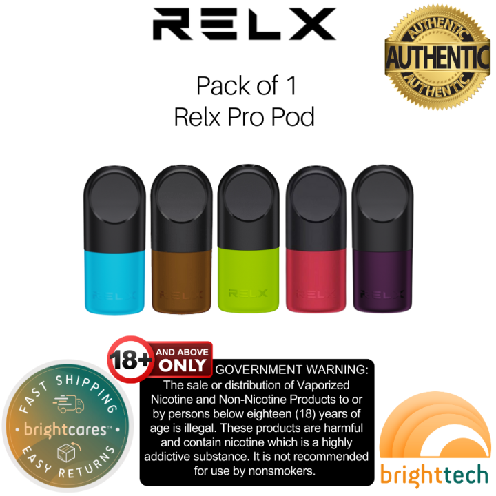 Relx Infinity Pro Pod - Pack of 1 (Bright Tech) | Lazada PH