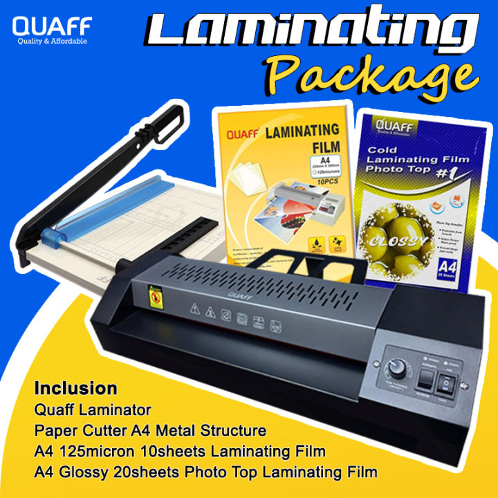 QUAFF A3 (max laminate 175mic) Metal Laminator 320mm | Lazada PH