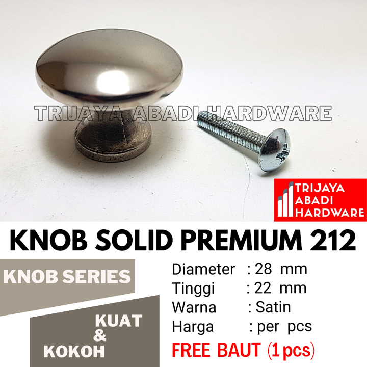 Handle Knob Premium 212 Bulat - Tarikan Lemari Kabinet | Lazada Indonesia