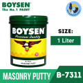 Boysen Masonry Putty Liter or Gallon B-7311 Water Based Masilya Brix ...