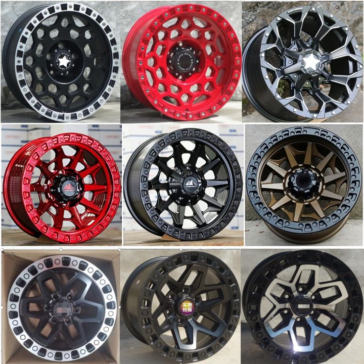 16-inch 17-inch off-road wheel modified Pajero bj40 Great Wall Gun h9 tank 300 Prado herdsman h5 ...