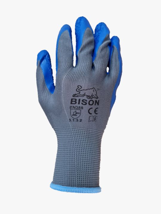 Bison 210NR Grip Airy PPE General Purpose Industrial Rubber Glove | Lazada