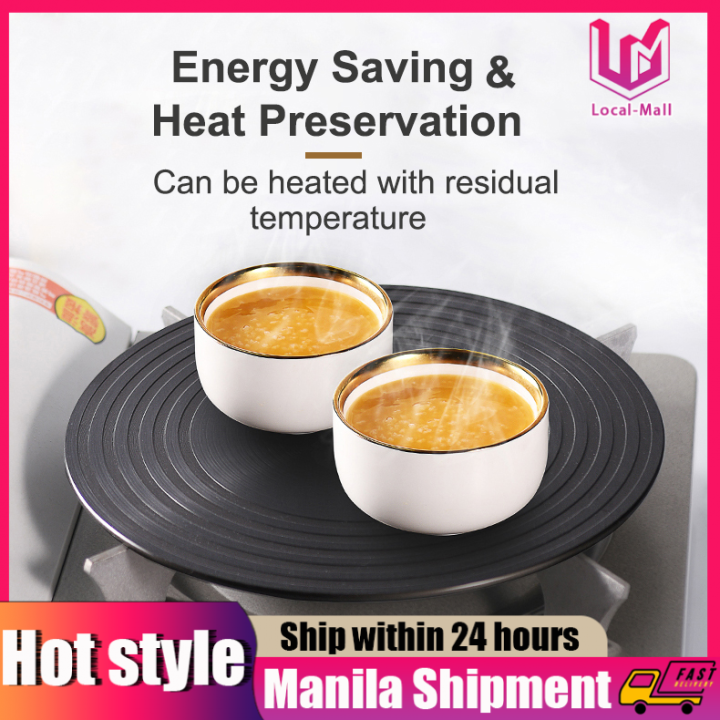 【Delivery 24 hours】24/28CM 2 in 1 Heat Conduction Plate Induction Plate ...