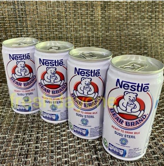 Bear Brand Milk (Susu Beruang) 189ml x 5 bottles | Lazada Singapore