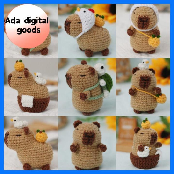 ADG with Crochet Hooks Crochet Stuffed Animal Kit Beginner Handmade ...