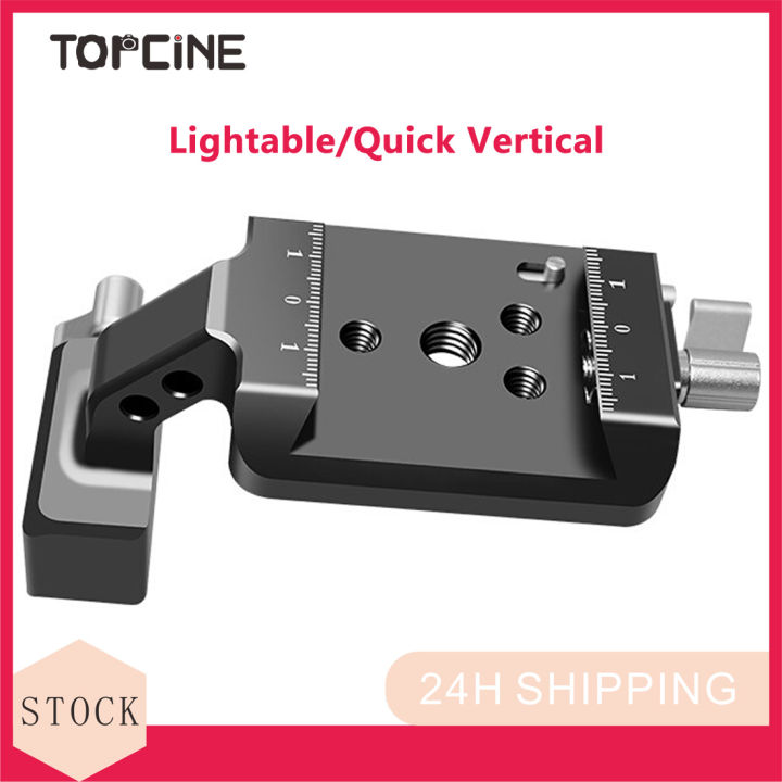 Topcine Vertical Camera Mount,Robust Portrait Mounting Solution ...