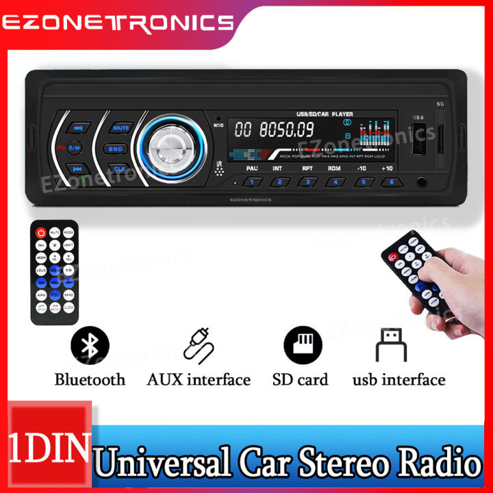 Ezonetronics Bluetooth Receivers Car Stereo Radio Head Unit 1Din Player ...