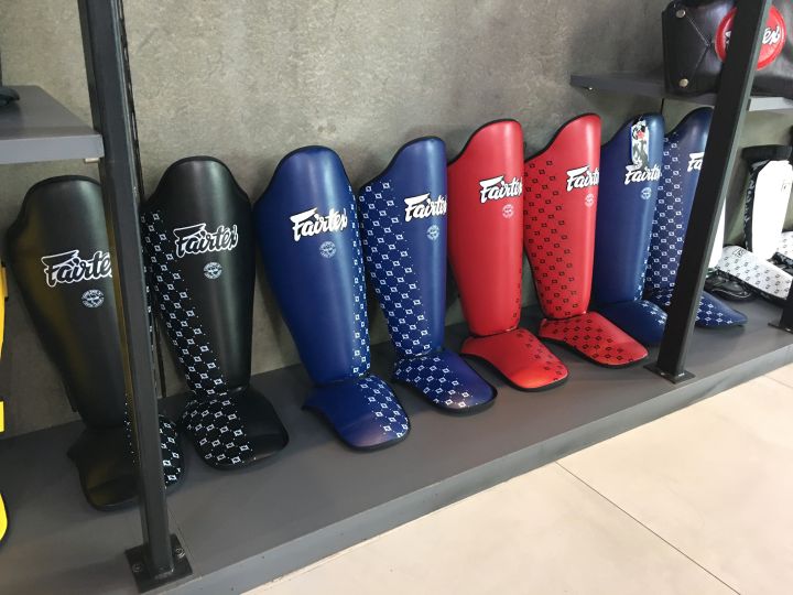 Fairtex SP5 Syntek Leather Muay Thai Competition Shin Guards | Lazada PH