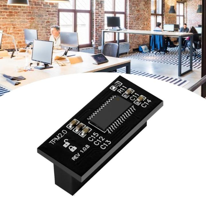 Replacement TPM2.0 Security Module LPC 20Pin Security Module TPM2.0 ...
