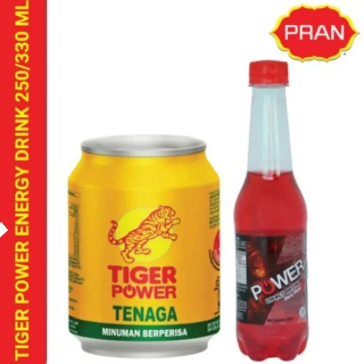 TIGER POWER ENERGY DRINK CAN & POWER BERRY BLAST ENERGY DEINK 250 ML ...