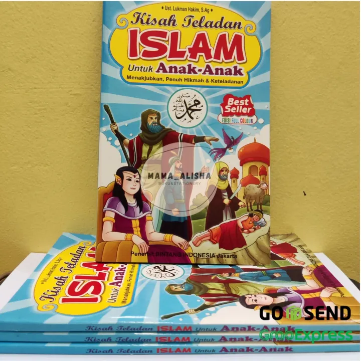 Buku Kisah Teladan Islam untuk Anak PAUD TK dan Pra SD Full Color ...