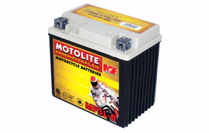 Motolite MOTORCYCLE Battery (LOW MAINTENANCE) 12N7-3B | Lazada PH