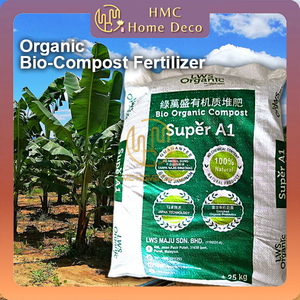 25kg Bio Organic Compost Fertilizer / Baja Organik Baja Kelapa Sawit ...
