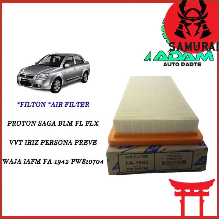 Air Filter - Proton Saga BLM FL FLX VVT Iriz Persona Preve Waja IAFM FA ...