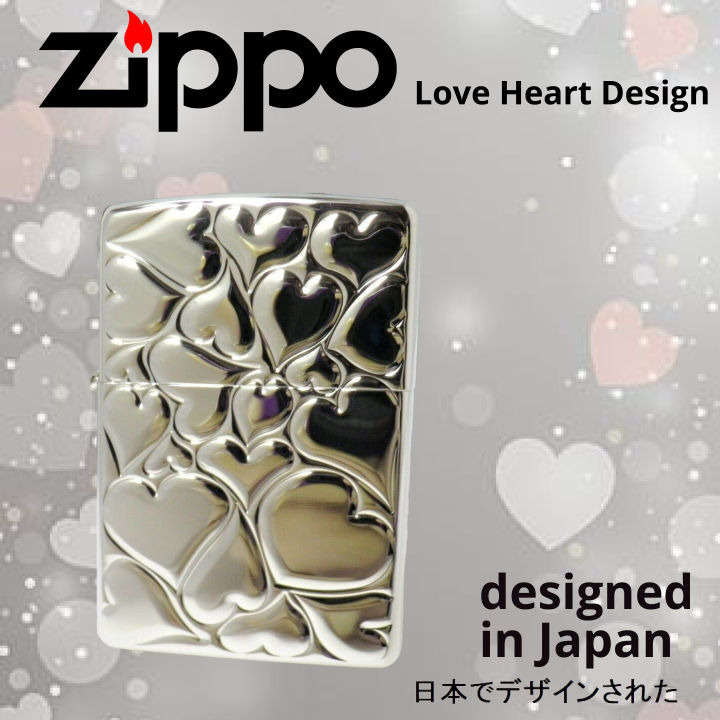 Zippo Fill Love Lovely Heart Silver, 100% ZIPPO Original from USA, new ...