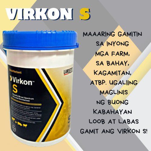 [G&G] VIRKON S DISINFECTANT / 1 KG / PANG DISINFECT / PANG LINIS / SAFE ...