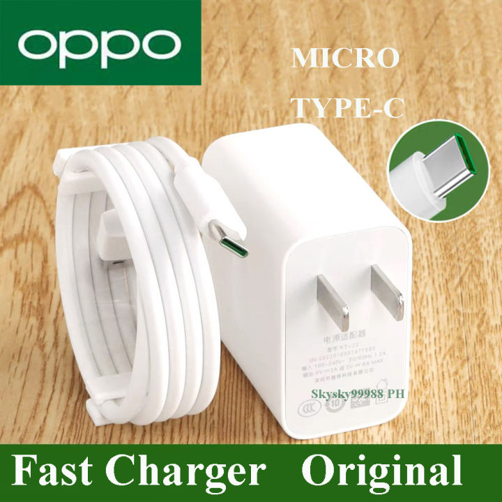 Opp charger Fast Charger Original All Android Data Cable 20W VOOC 2in1 ...