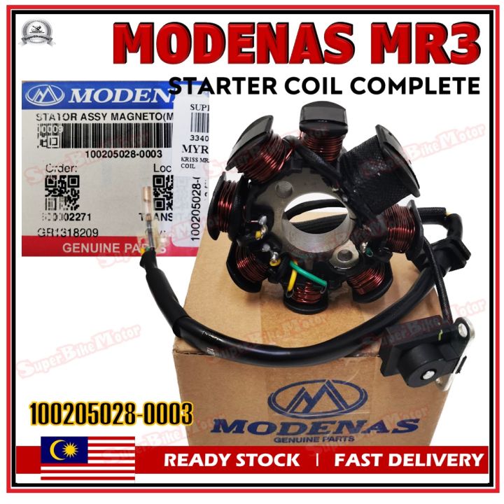 MODENAS MR3 - 100% ORIGINAL Modenas Starter Coil Comp / Fuel Coil ...