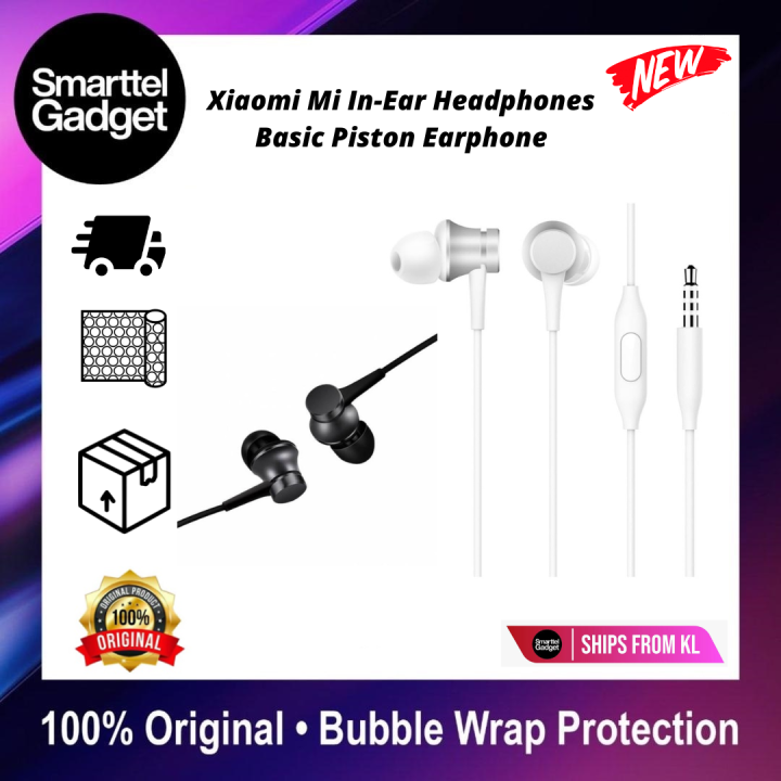 [NEW IN BOX] Xiaomi Mi In-Ear Headphones Basic Piston Earphone | Lazada