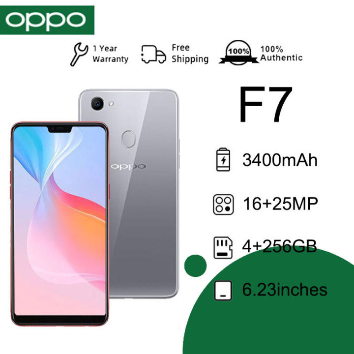OPPO F7 Youth Phone Original 4G RAM + 256G ROM Legit and New Smartphone 6.23”Full HD Screen ...