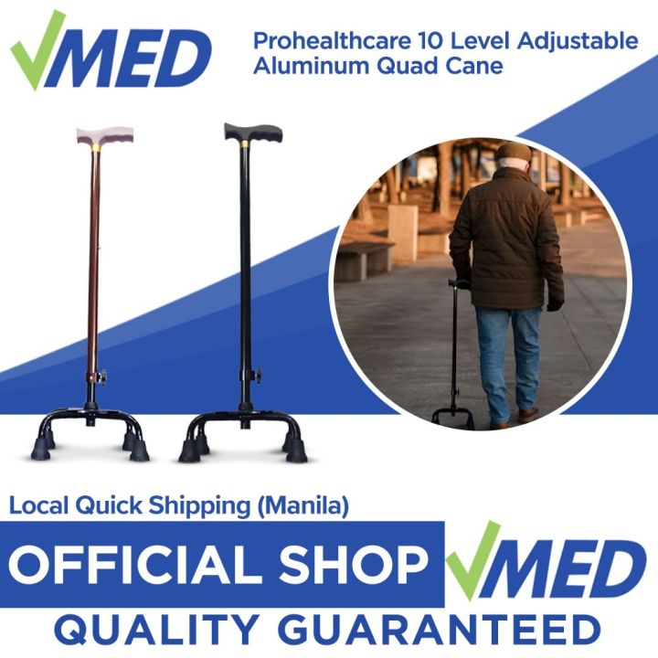 Prohealthcare Adjustable Quad Cane | Lazada PH