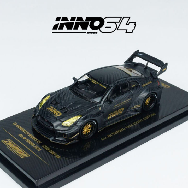 INNO 1:64 LBWK GTR R35 LBWK 2024 Foshan AIT Show Full Carbon Alloy Car ...