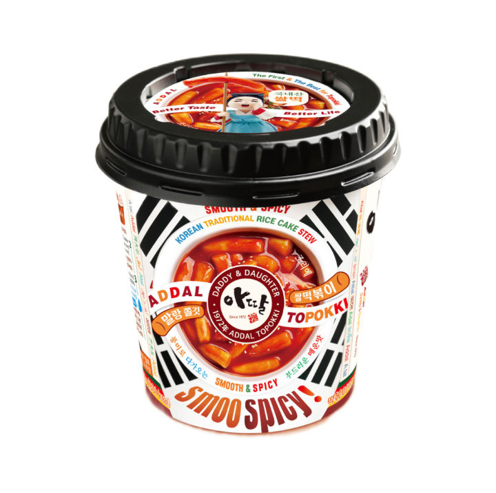 [Original] 아딸컵뽀끼 Addal Cuppokki (ต๊อกบกกีถ้วย) 125g | Lazada.co.th
