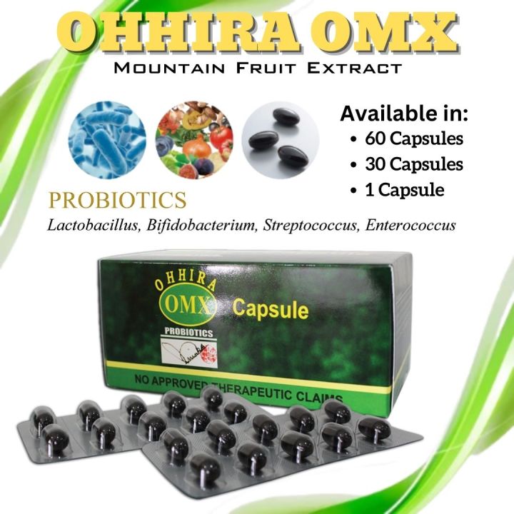 PMN Ohhira OMX Probiotics 1 Box (60pcs) / 1 Box (30pcs) Strengthens ...