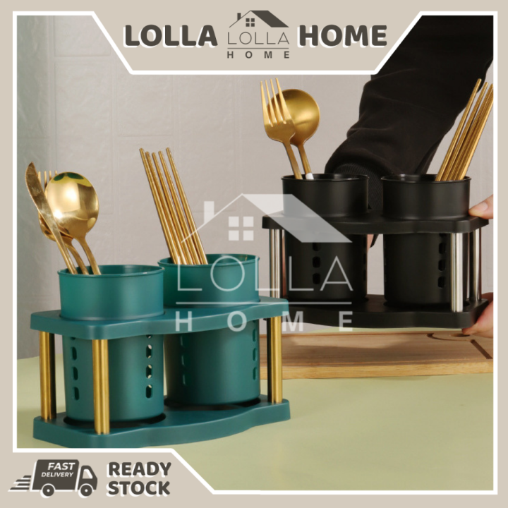 Kitchen Cutlery Holder Fork Spoon Knife Organiser Cutlery Holder ...