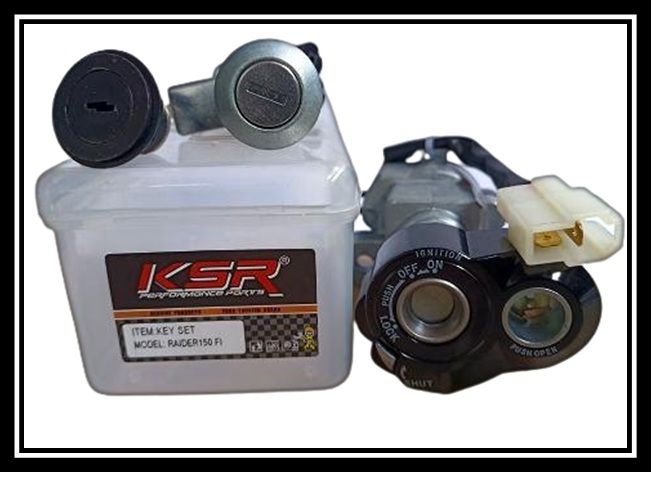 KEY SET RAIDER 150 Fi (FRONT & REAR) KSR THAILAND PARTS | Lazada PH