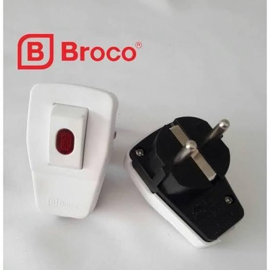 BROCO - Steker + Saklar / Steker Lampu Broco 13311 | Lazada Indonesia