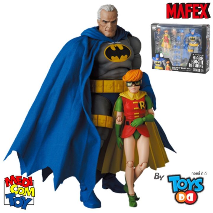 Mafex No.139 Batman Blue Version & Robin (The Dark Knight Returns ...