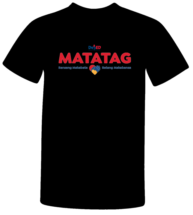 DEPED MATATAG T-SHIRT for Teachers (DTF-printed T-SHIRT)makapal cotton ...