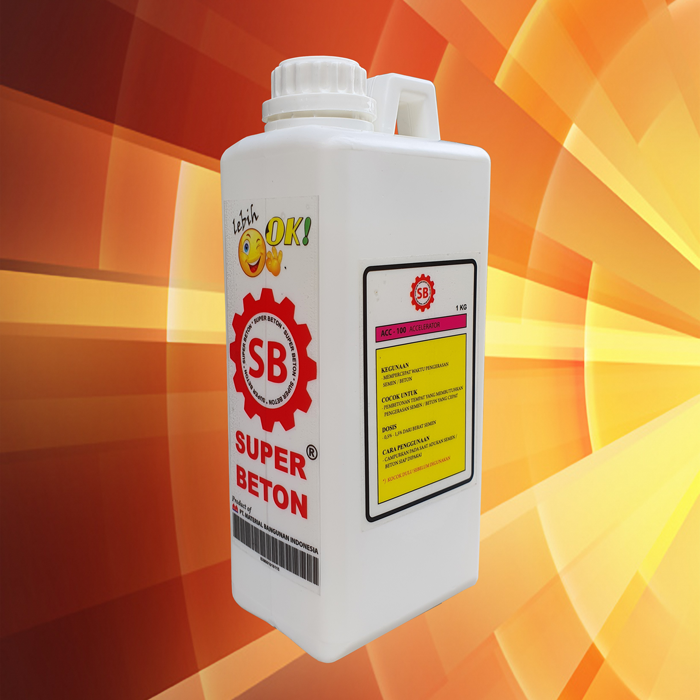 SB SUPER BETON ACC – 100 ACCELERATOR 1 KG / obat pengeras semen /obat ...