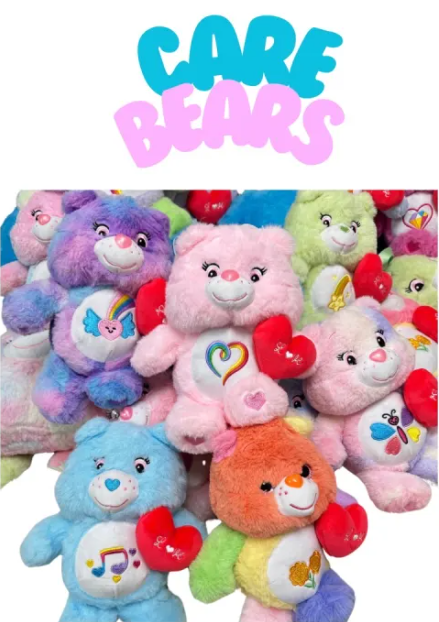 LILY18 ตุ๊กตาหมี care bears 25CM แคร์แบร์ หมีสายรุ้ง ตุ๊กตาแคร์แบร์ จัด ...