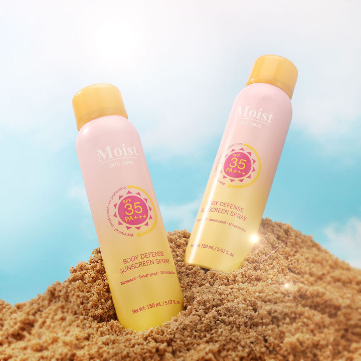 Moist skincare 150ml Sunscreen Spray SPF 35 PA+++ Anti-UV | Lazada PH