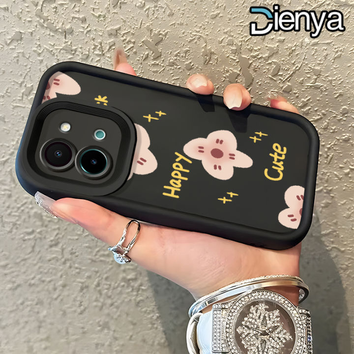 DIENYA Casing Hp Untuk VIVO Y28 2024 Case Casing Hp pola Bunga Cesing ...